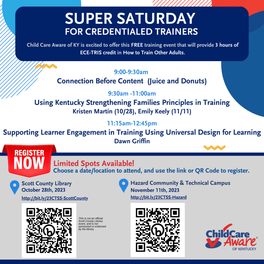 Super Saturdays! – ChildCare Aware KY